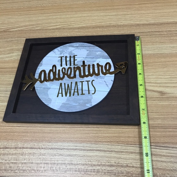 Wall Decor | The Adventure Awaits Wall Decor | Poshmark